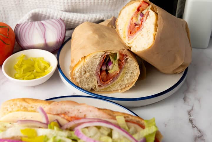 Classic Italian Sub Sandwich - We Learned to Cook