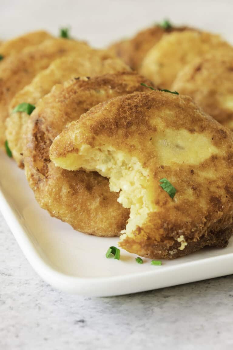 Easy Potato Fritters - We Learned to Cook
